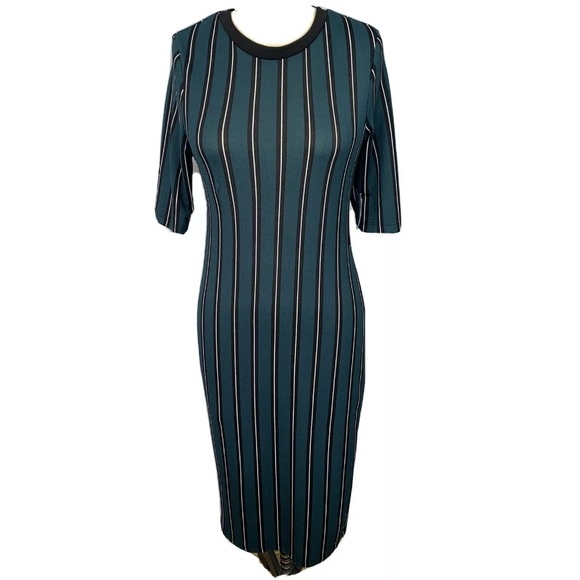 The Vanity Room | Dresses | Nwt The Vanity Room Striped Midi Dress ...